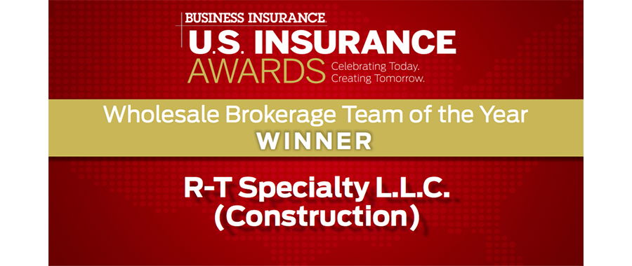 RSG Honored at BI U.S. Insurance Awards – RT Specialty